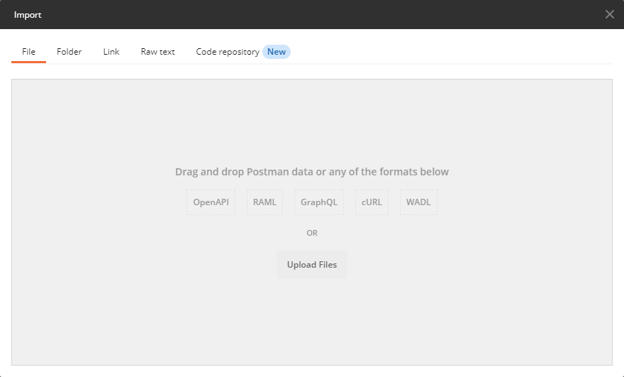 Using Postman to explore the REST API